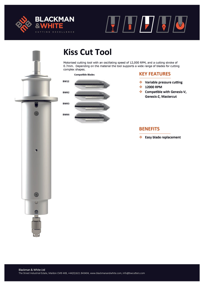 Pressure Kiss Cut Tool – Cutting Resources